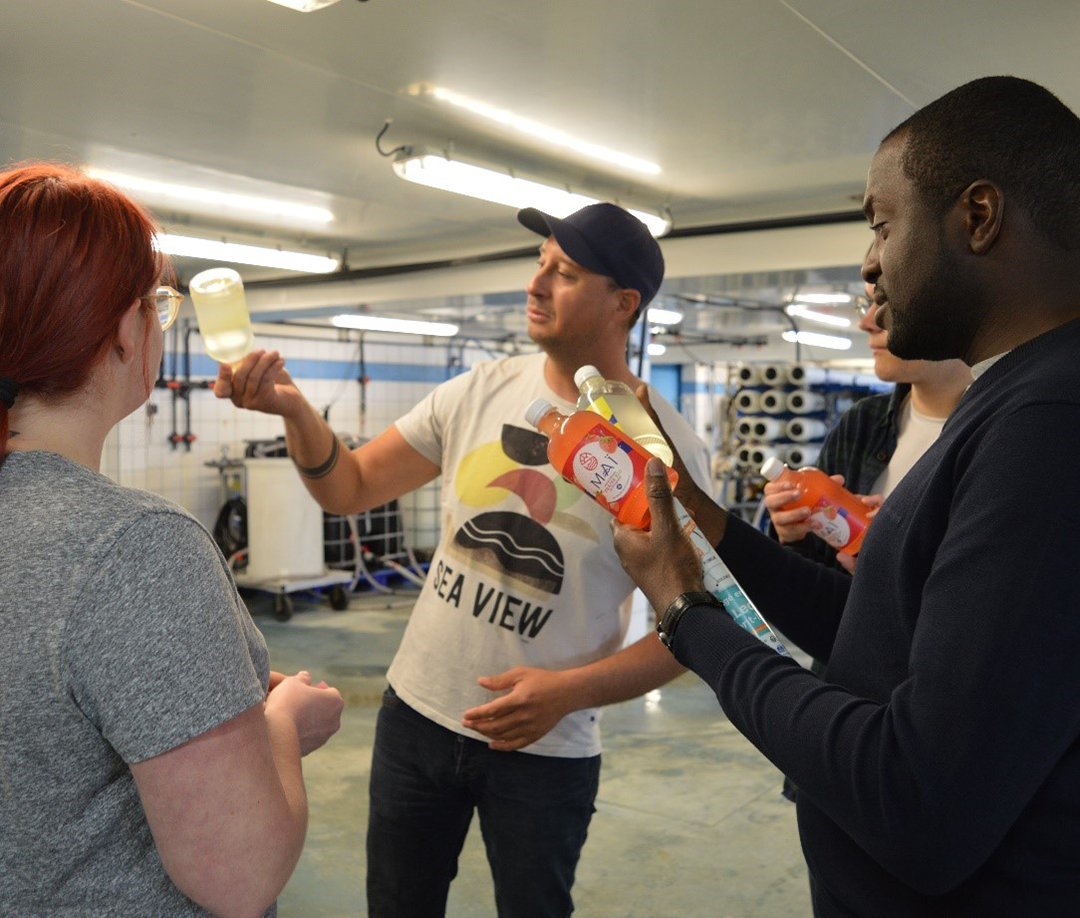 Sea Val Water : L’eau de mer bretonne bientôt sur votre table - The Land